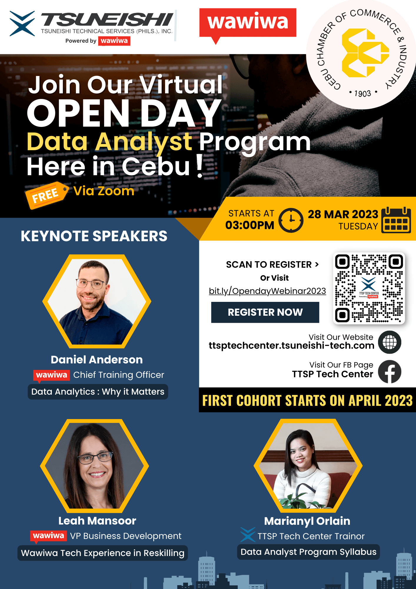 Virtual Open Day and Webinar - TTSP Tech Center